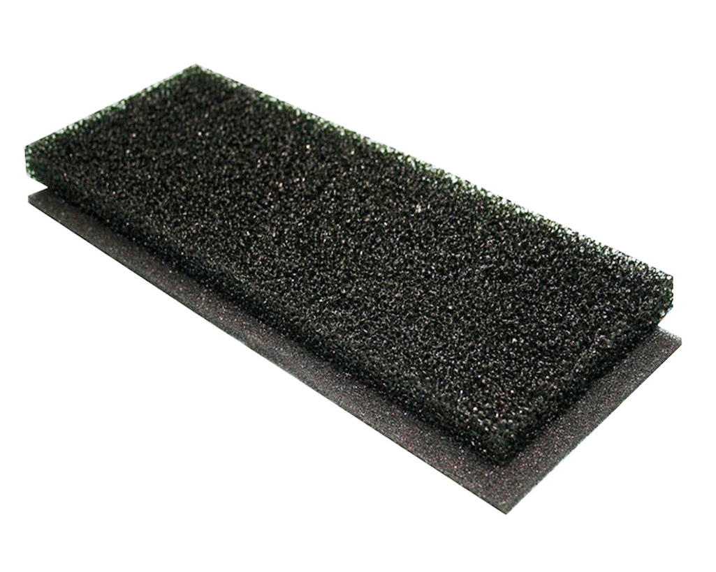 Set burete 2cm poros si burete 0,5cm dens filtrare acvariu 33 X 12 cm