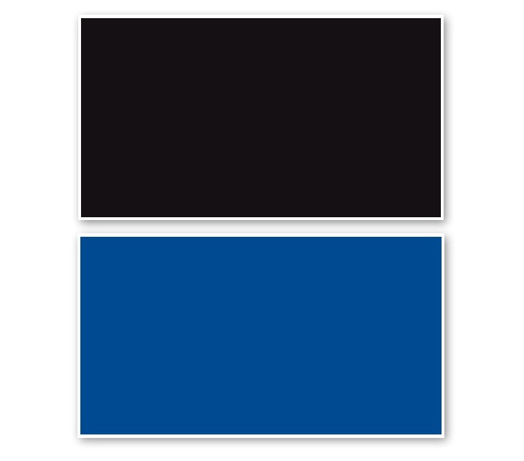 Fundal acvariu albastru / negru 45 cm X 1 metru